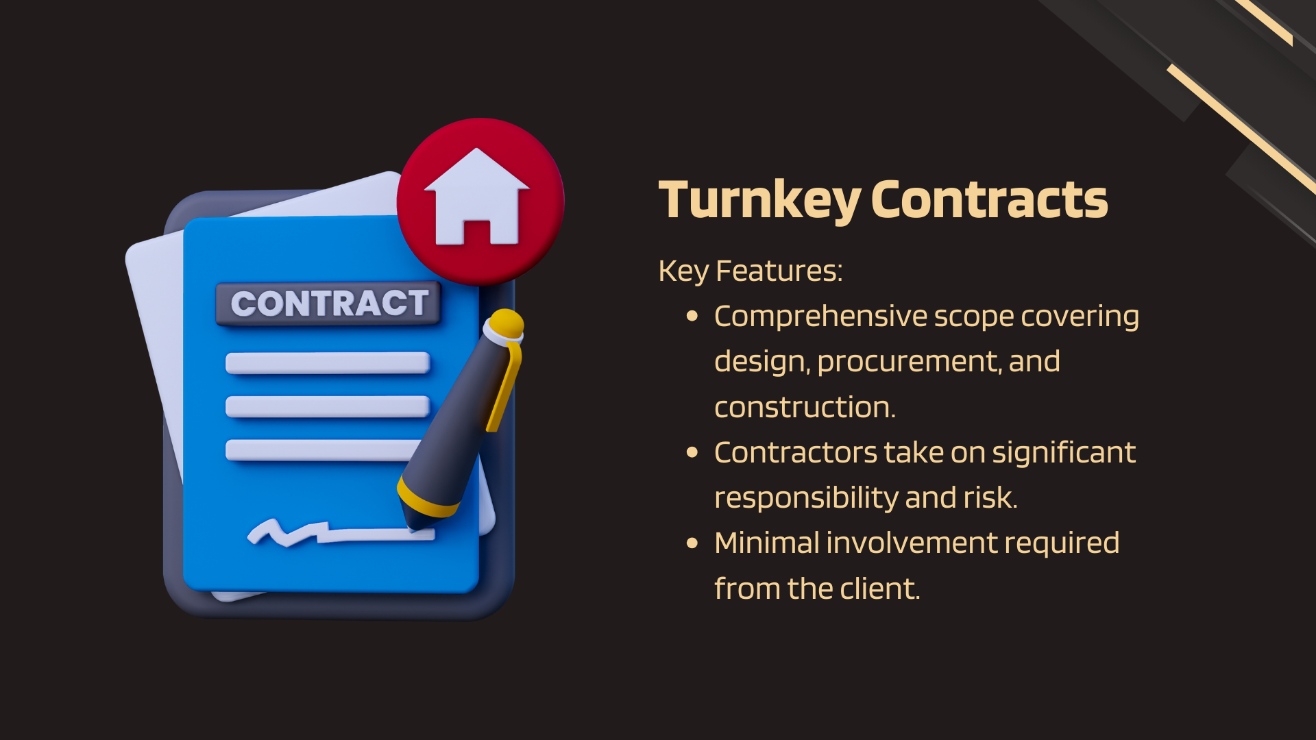 Types of Construction Contracts in India