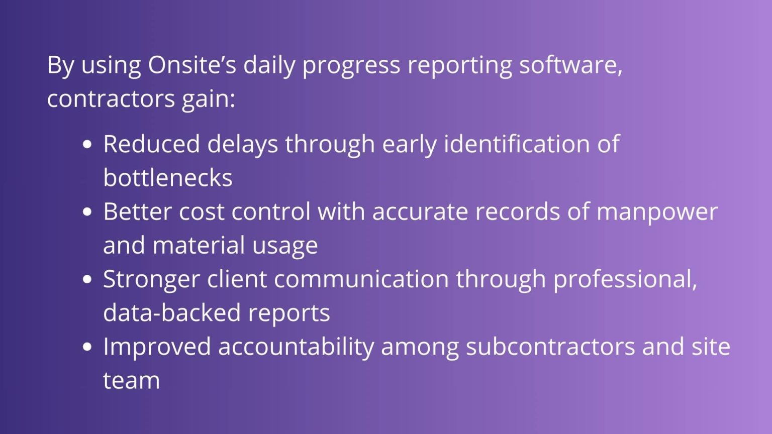 Daily Progress Reporting Software